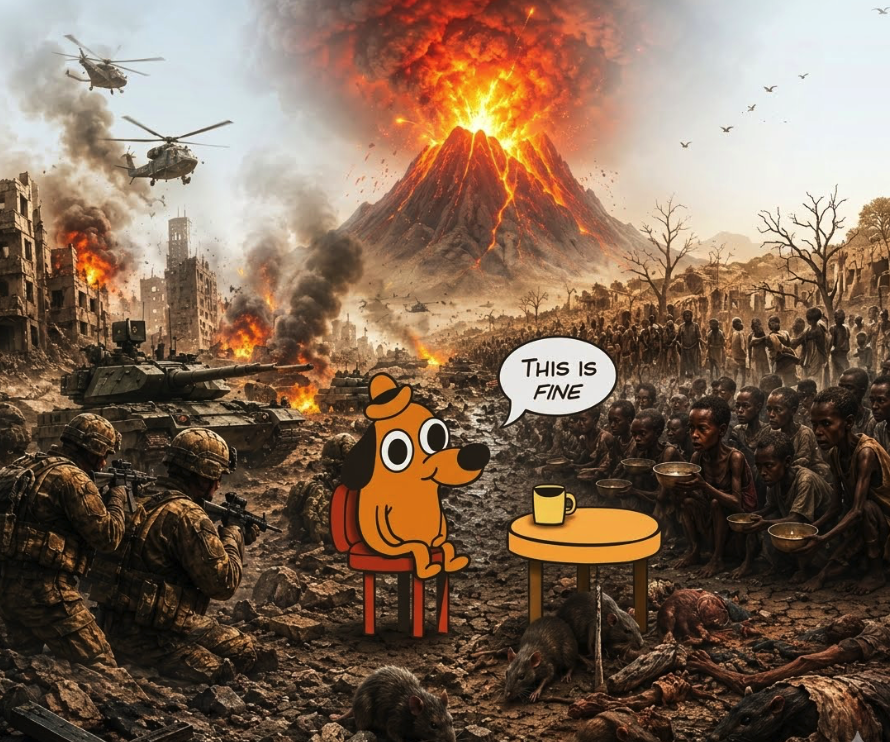 "Everything Is Fine": The Skeptics Mock As Plagues And Disasters Erupt ...